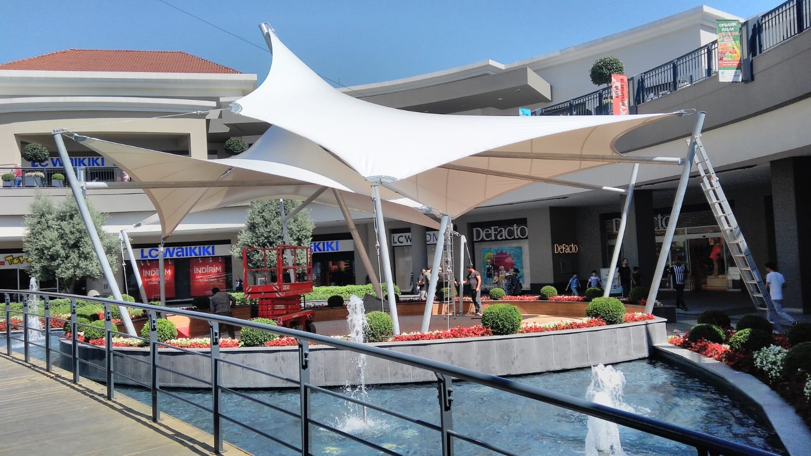 Arena Park – İSTANBUL - TEKSTEEL TENSILE MEMBRANE METAL STRUCTURES